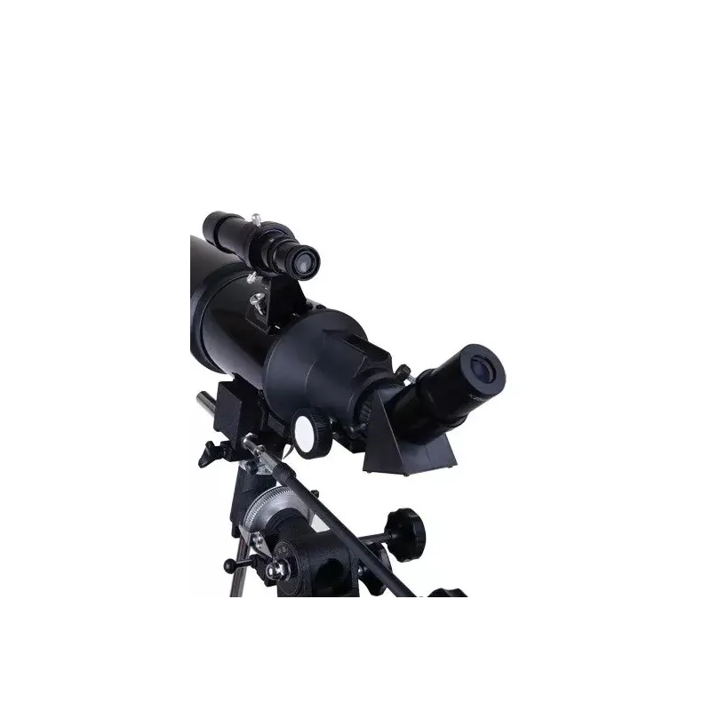 Net 80 mm skersmens teleskopas-refraktorius su ekvatorine montuote
