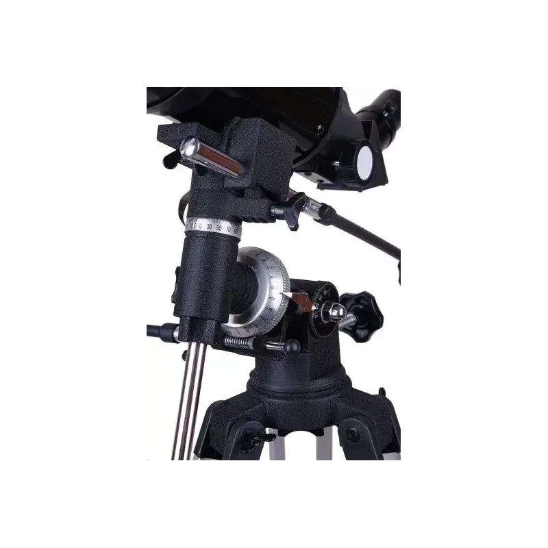 Net 80 mm skersmens teleskopas-refraktorius su ekvatorine montuote