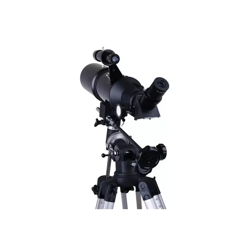 Net 80 mm skersmens teleskopas-refraktorius su ekvatorine montuote