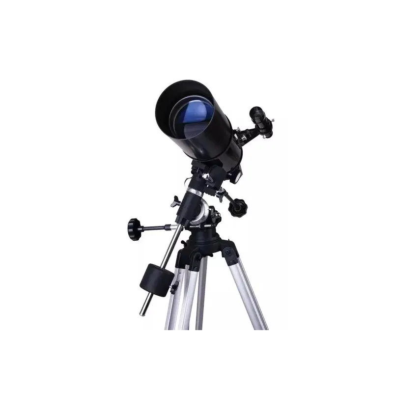 Net 80 mm skersmens teleskopas-refraktorius su ekvatorine montuote